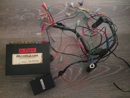 Code Alarm TRX-757ETSD N-type Vintage Car Alarm, key fob and Mirage XL ...