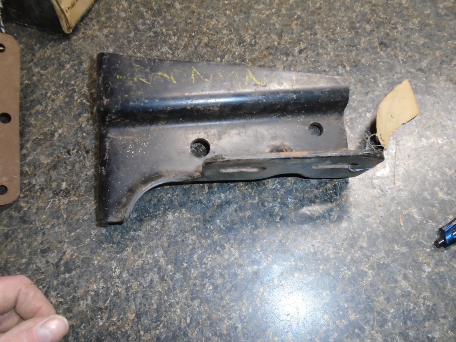 NOS 1973 CHEVROLET CHEVELLE MALIBU ELCAMINO RH FRONT BUMPER INNER ...