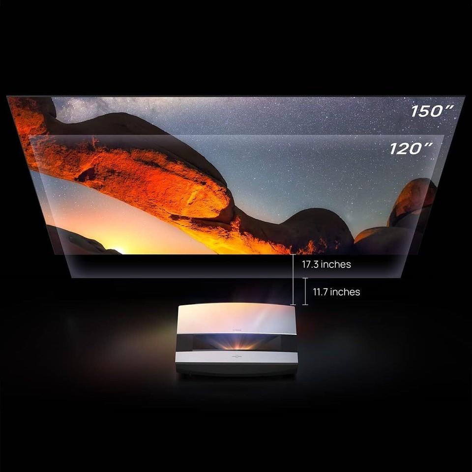 XGIMI Aura 4K UHD Projector | Ultra Short Throw Laser Projector for ...