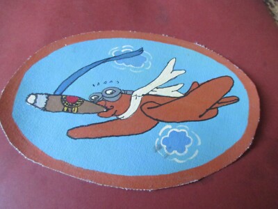 WWII USMC VMF-115 JOES JOKERS 1 ST PATTERN JOE FOSS FLIGHT JACKET PATCH ...