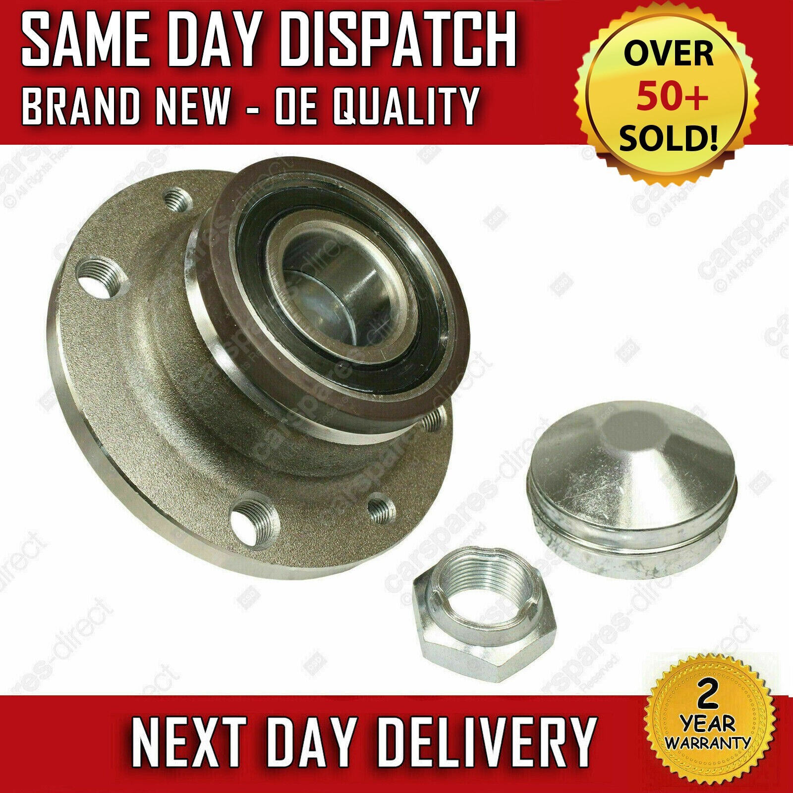 FIAT 500 500C REAR HUB WHEEL BEARING KIT WITH ABS 2007-ONWARDS | eBay