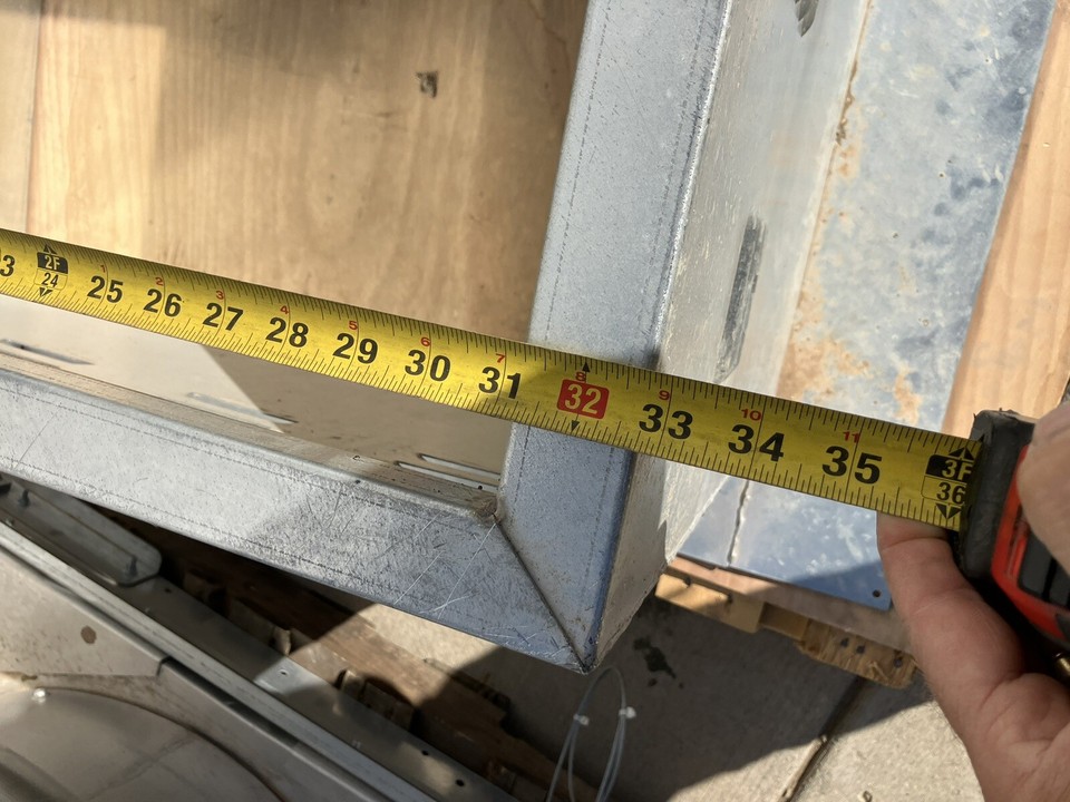 Greenheck Centrifugal Upblast Exhaust Fan Cube-240XP-15-G W/ Tilt Frame ...