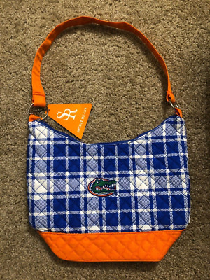 UF Florida Gators Blue Plaid Purse Bag Made By Spirit Ready BNWT | eBay