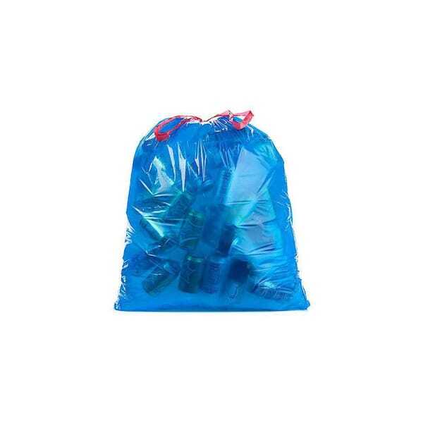 33 Gal. Drawstring Blue Recycling Bags (45-Count) | eBay