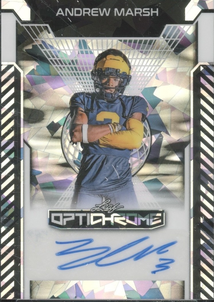 2025 Leaf Optichrome - Autographs Andrew Marsh, Andrew Marsh #BA-AM1 ...