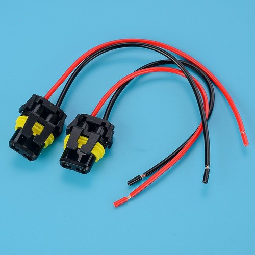 Wire Pigtail Female 9012 HIR2 Headlight Bulb Plug Connector Harness A4 ...