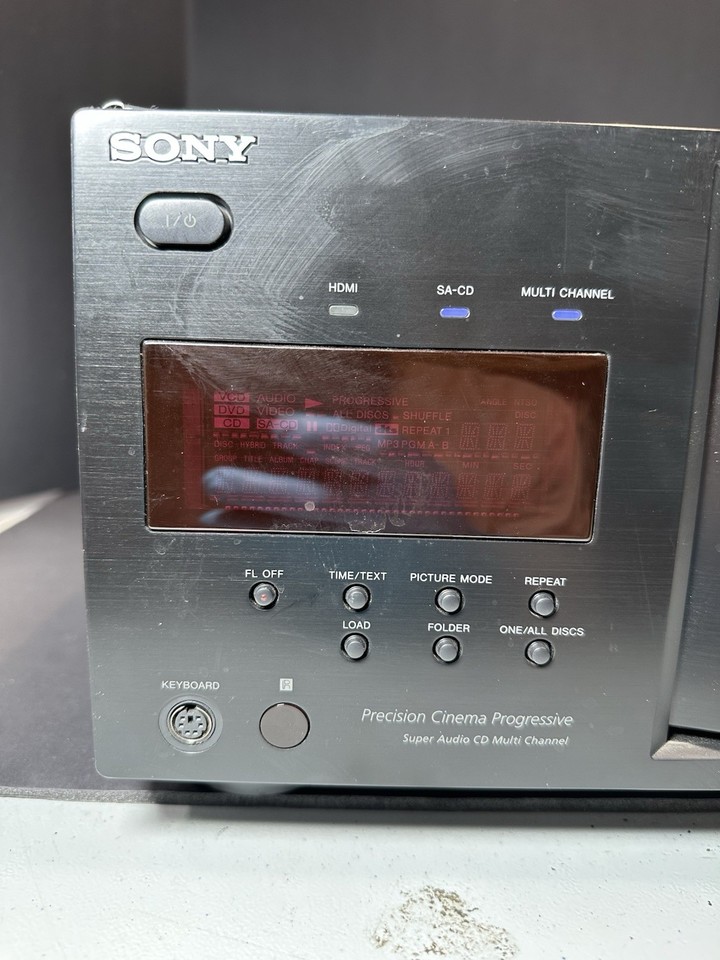 Sony DVP-CX995V Disc Explorer 400 CD/DVD Player W/ Remote - UNTESTED | eBay
