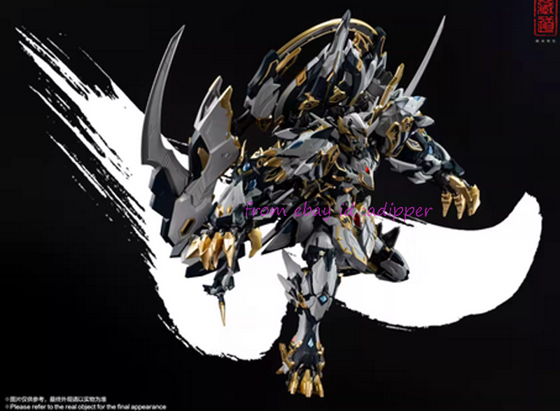 Cangdao Model CD-02 1/72 White Tiger Gundam Metal Build Robot Christmas ...