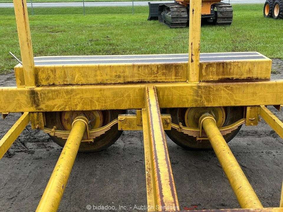 2015 Rice 20,000 LBS 4 Spool Tandem Axle Cable Reel Trailer bidadoo | eBay