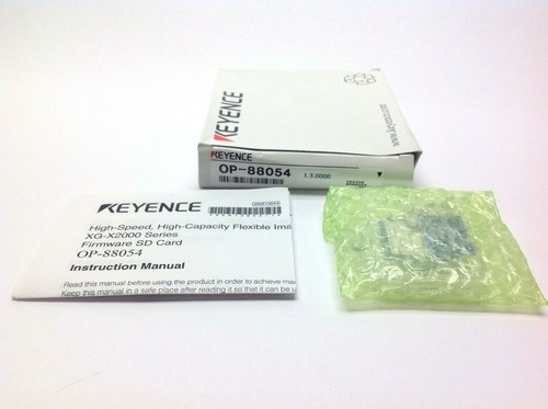 Keyence OP-88054 1.3.0000 SD Card For Firmware XG-X Series | eBay