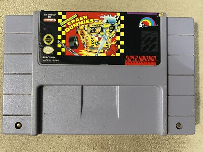 The Incredible Crash Dummies (Super Nintendo Entertainment System, 1993 ...