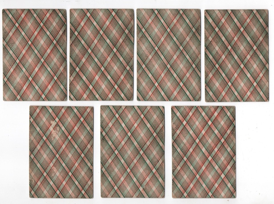 Antique c. 1830 Playing Cards Deck Hardy & Sons Complete 52 Cards ...