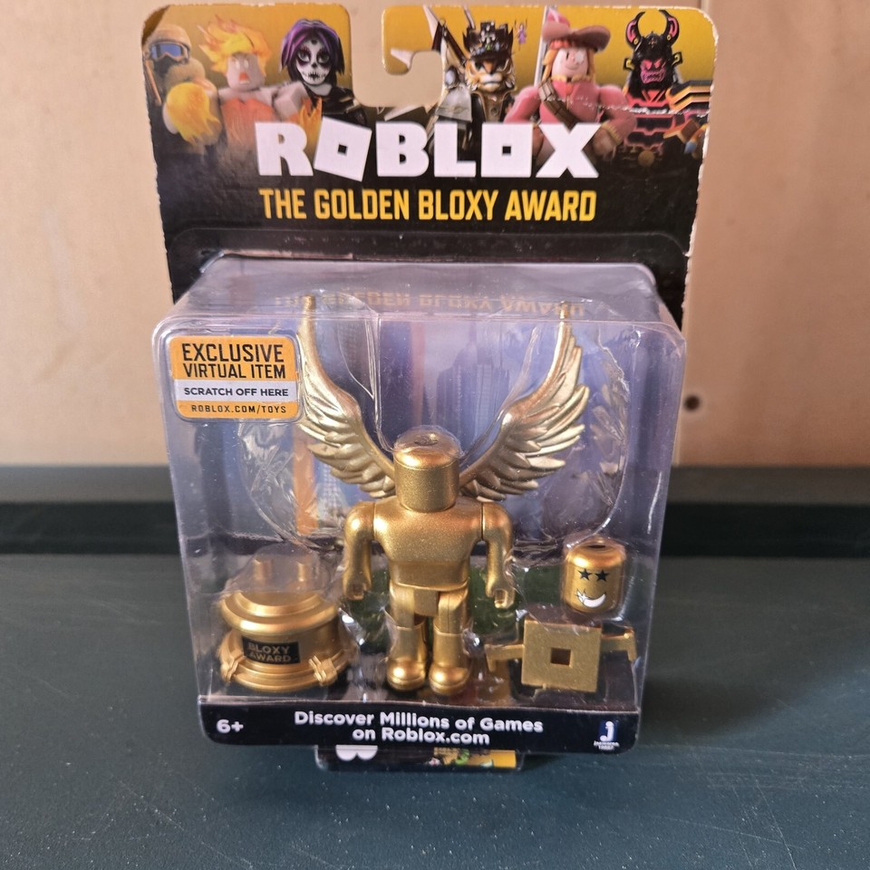 Roblox Celebrity Series 2 The Golden Bloxy Award Factory Sealed With ...