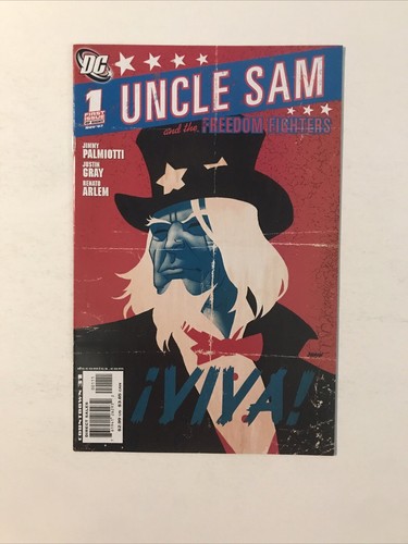 Uncle Sam And The Freedom Fighters #1 November 2007 DC Comics | eBay