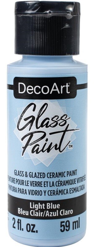 DecoArt Glass Paint Opaque Glass & Glazed Ceramic Paint 2oz ~ PICK YOUR ...