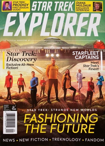 FASHIONING THE FUTURE 2024 STAR TREK EXPLORER Magazine #9 / DISCOVERY ...