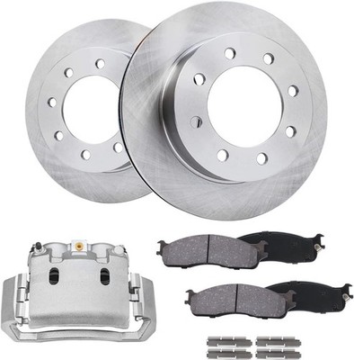 8-Lug Front Brake Pads Calipers Rotors for 2003-2008 Dodge Ram 2500 | eBay