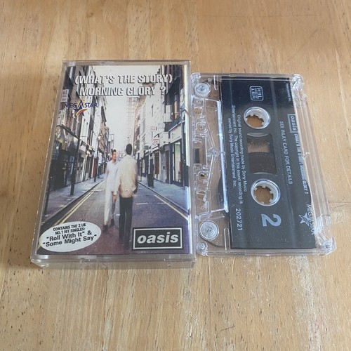 OASIS ( WHAT'S THE STORY ) MORNING GLORY ? CASSETTE TAPE Megastar Rare ...