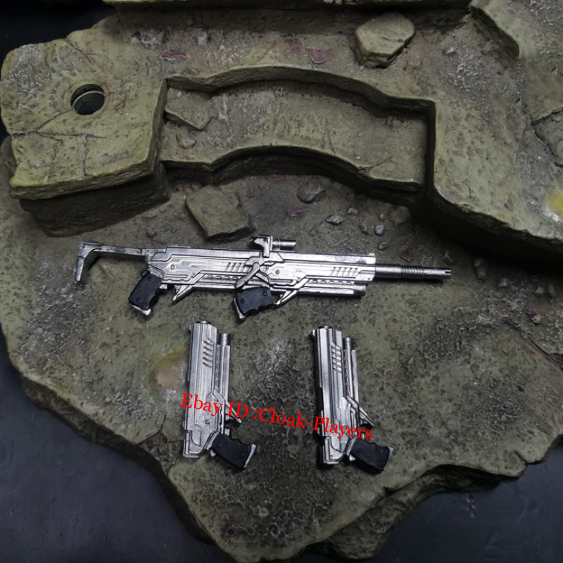Arkham Knight Red Hood Guns 1/12 Weapon Set (Guns, Rifle) For 6"