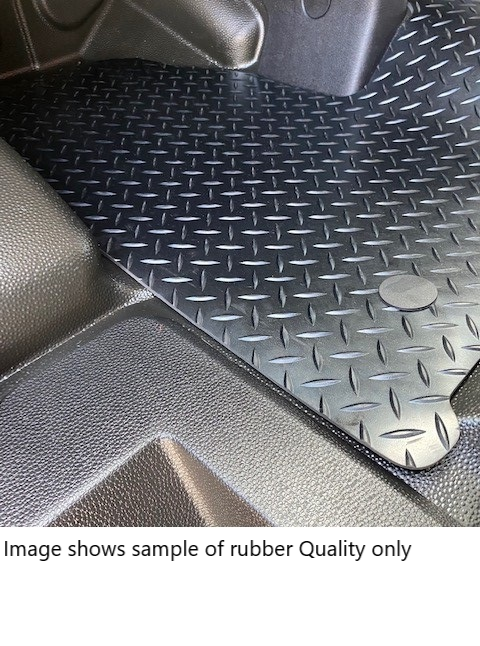 Ford Transit Custom RHD Van 2019-2023 Date Heavy Duty Black Rubber Van ...