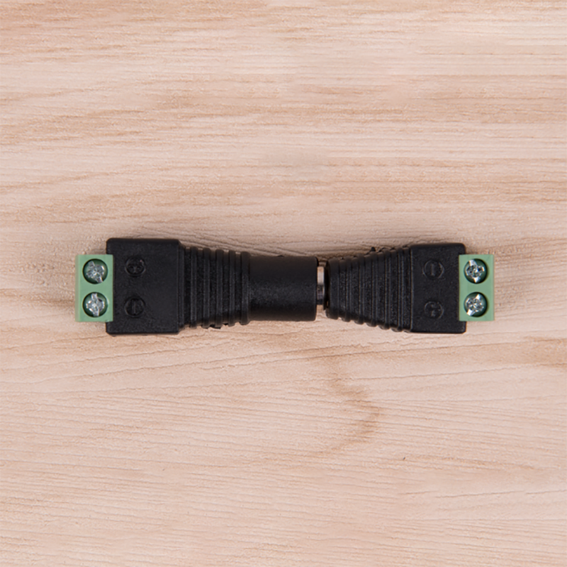 DC Male Female Power Connector Cable Adapter Jack Plug CCTV Adapter ...