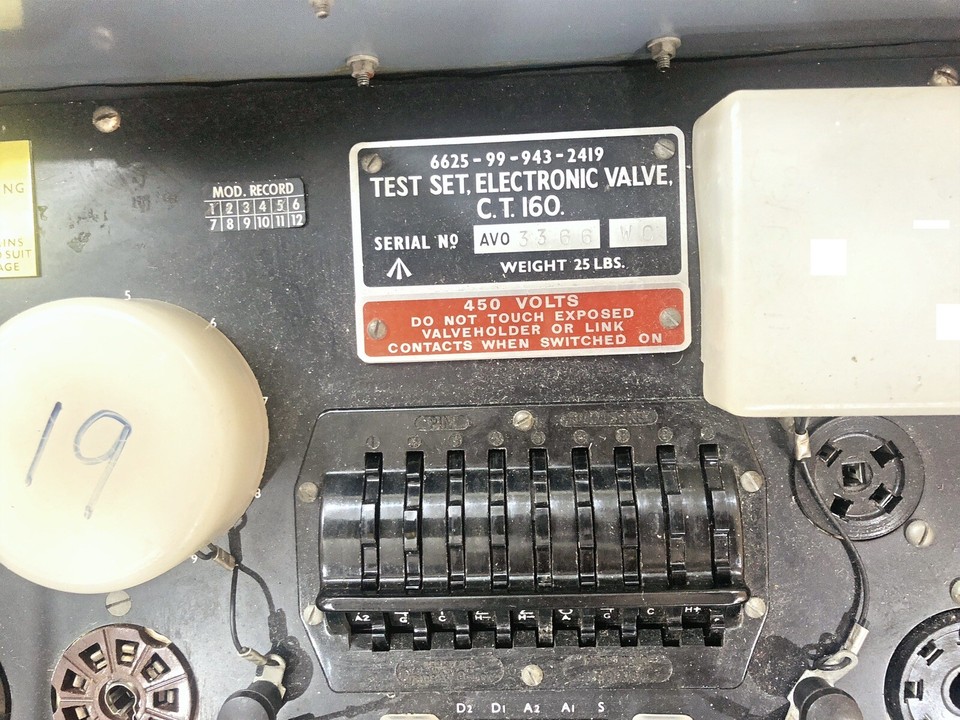 AVO CT160 Tube Tester Very Nice Condition Work Accurately | eBay