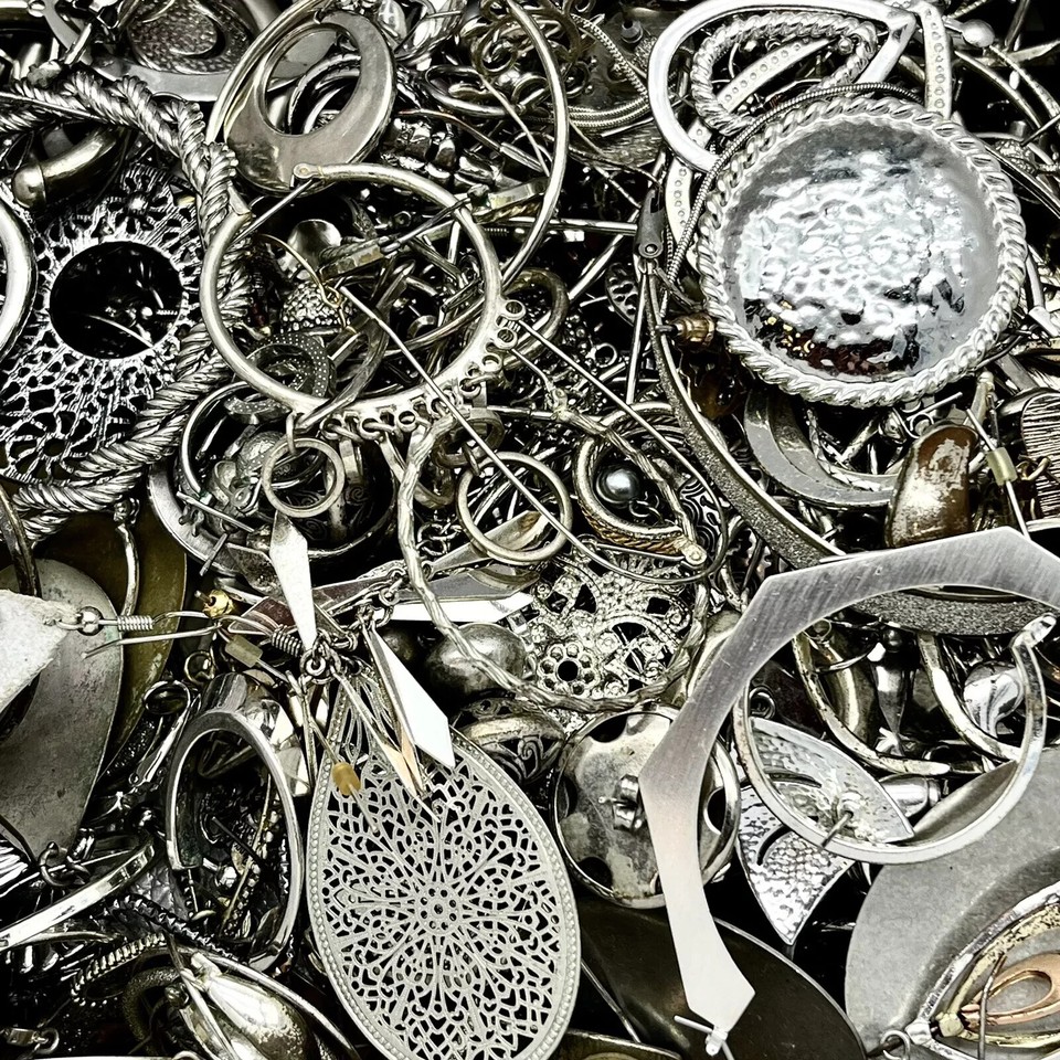 Jewelry 1 LB WEARABLE Bulk Lot Estate Vintage to Modern Costume-#3Q4W6 ...