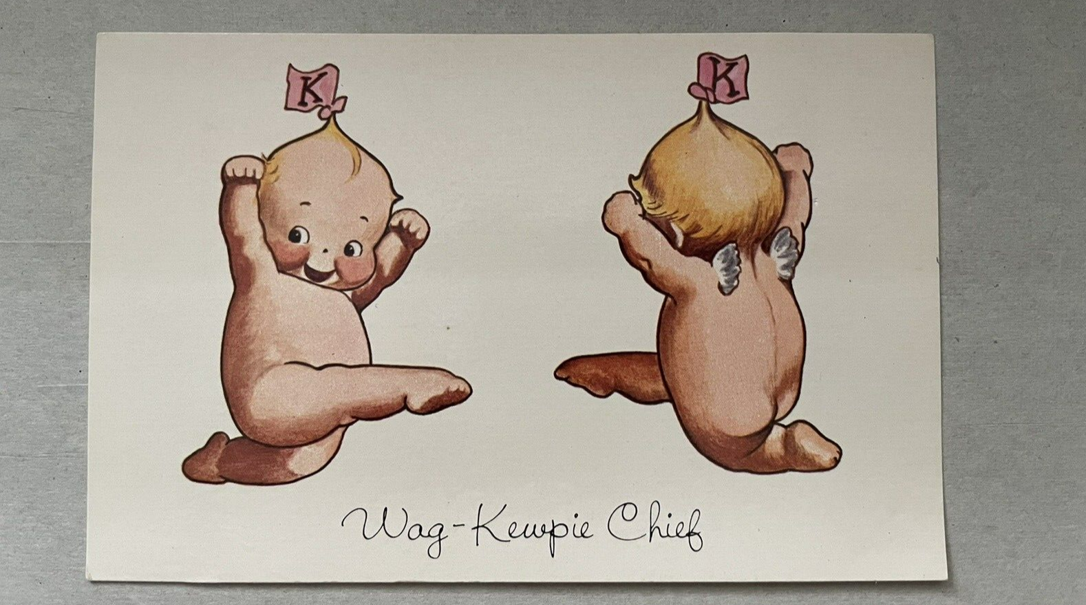 Vintage 1970's Kewpie postcard Rose O'Neill Art Animation #5 out of 12 ...