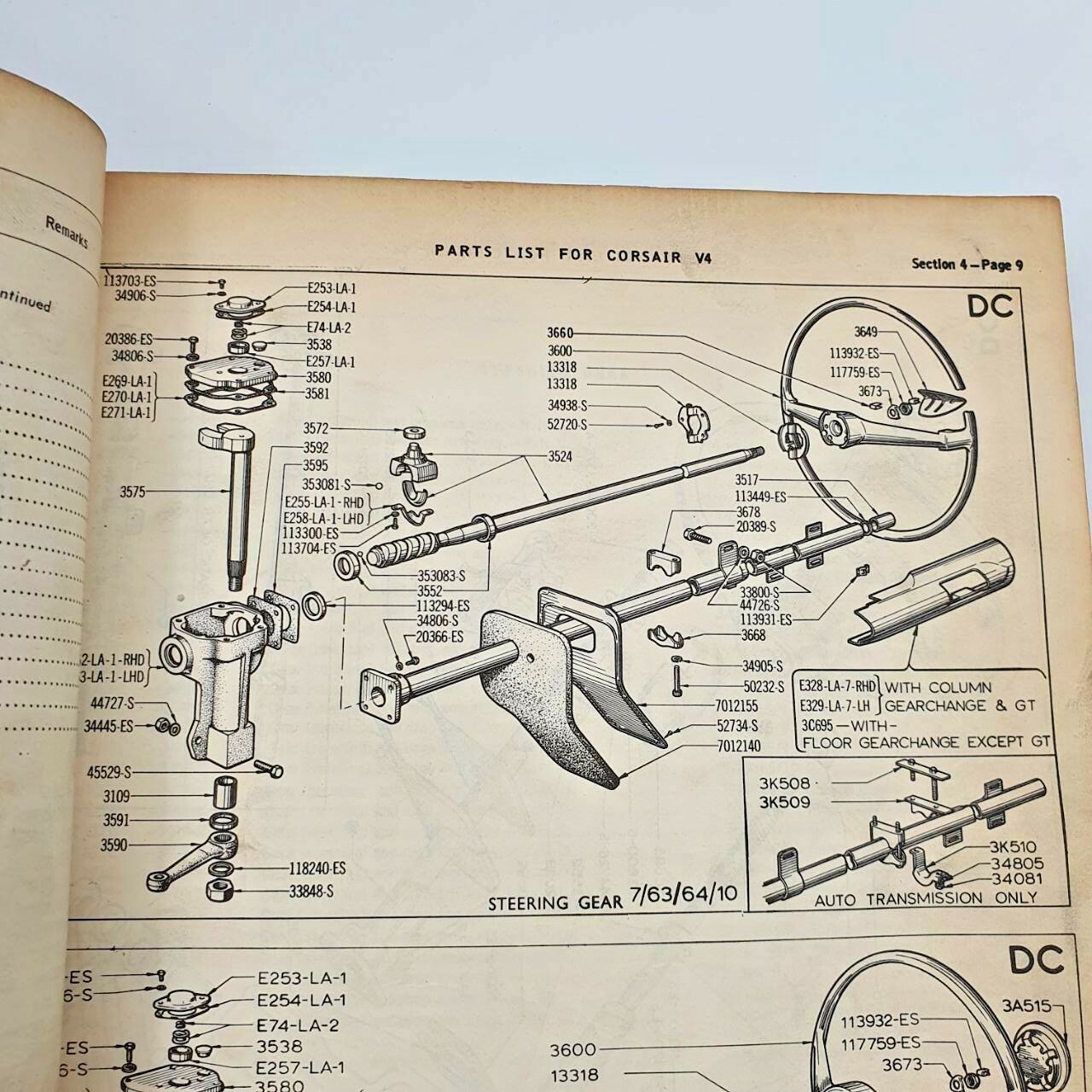 Ford Cortina Mk1, Corsair Steering Gear - Cam 113E-13318-A | eBay