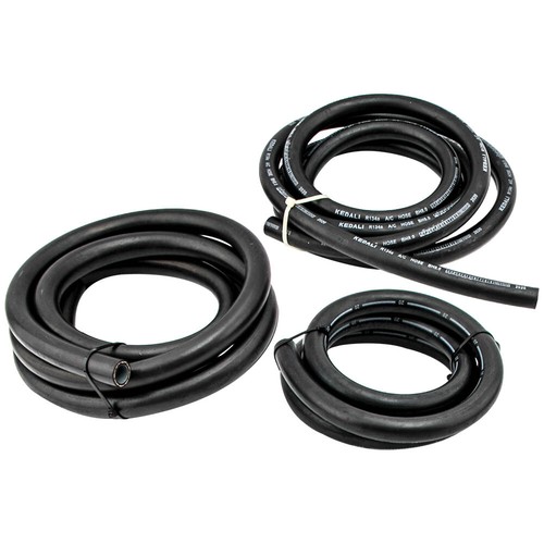 Universal 134a AC Air Conditioning Extended Length Hose R-Ring Fitting ...