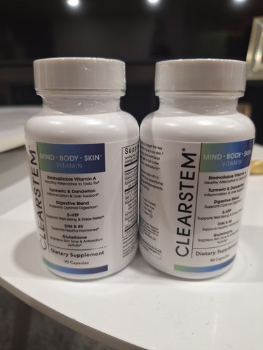 Clearstem(age+acne) Mind.body.skin Vitamin ( 2-PACK ) 180 capsules ...