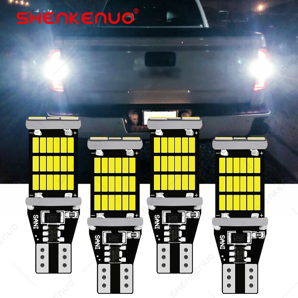 4X T15 921 LED Reverse Backup Light Bulbs for Ford F-150 F-250 F-350 ...