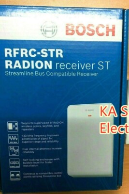 BOSCH Alarm Remote Kit Receiver RFRC-STR2 + 2 Premium Remotes RF3212E ...