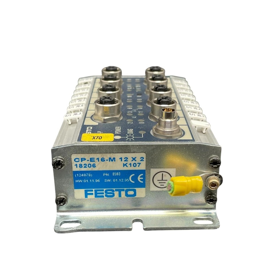 Festo CP-E16-M8 Sensor Input Module 12X2 | eBay