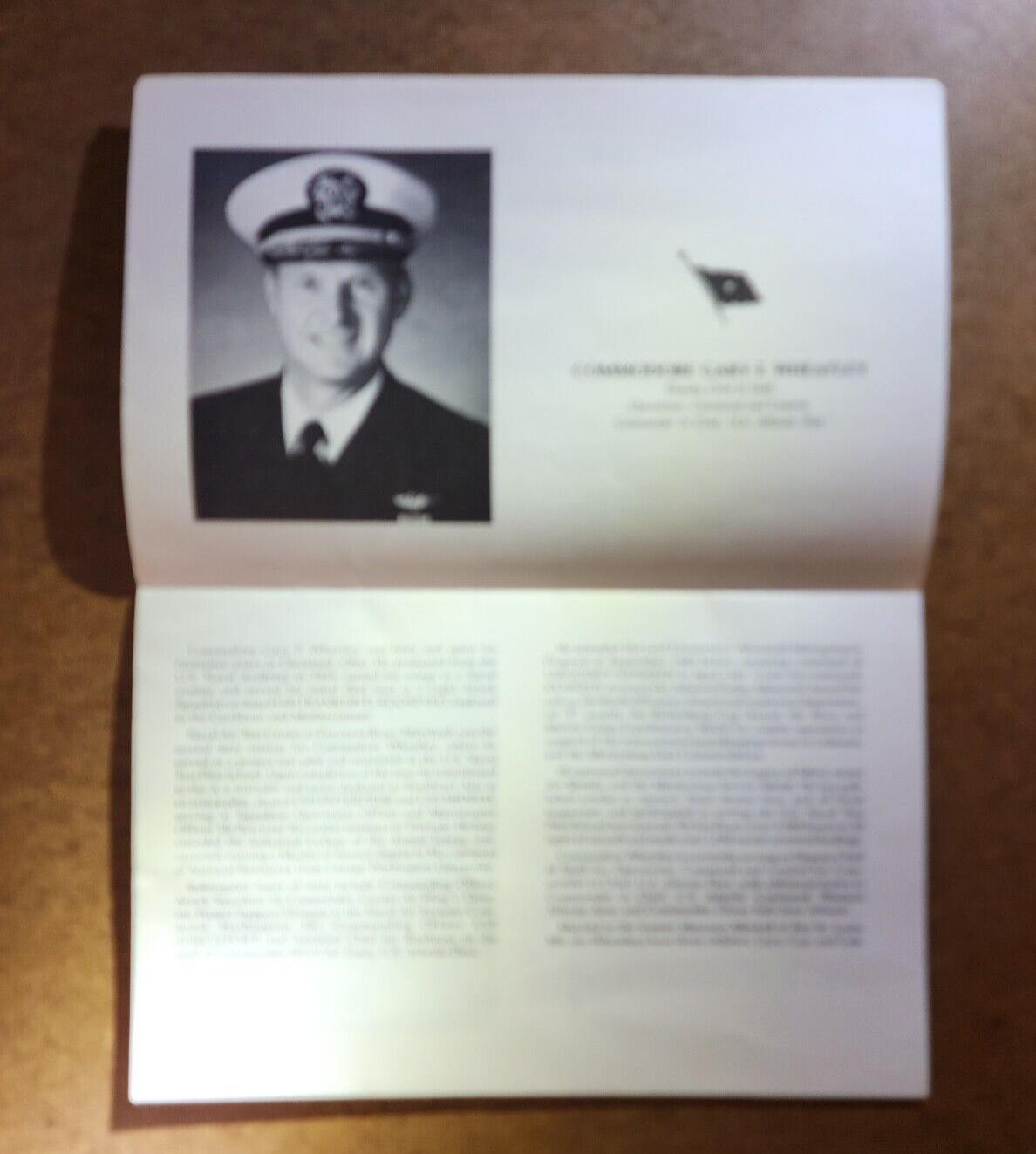 1985 US NAVY Change of Command Program - PATROL SQUADRON TEN | eBay