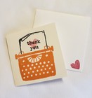 handmade greeting cards mini thank you | eBay