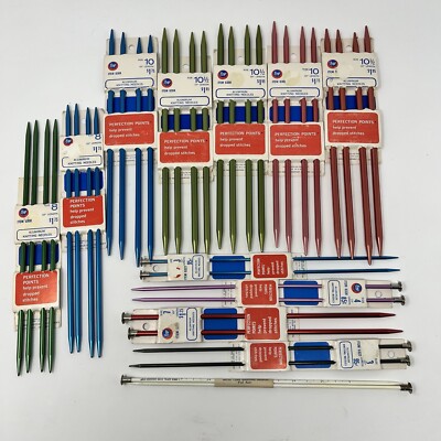 Lot Of Vintage Boye Knitting Needles in Original Packaging SEE PHOTOS ...