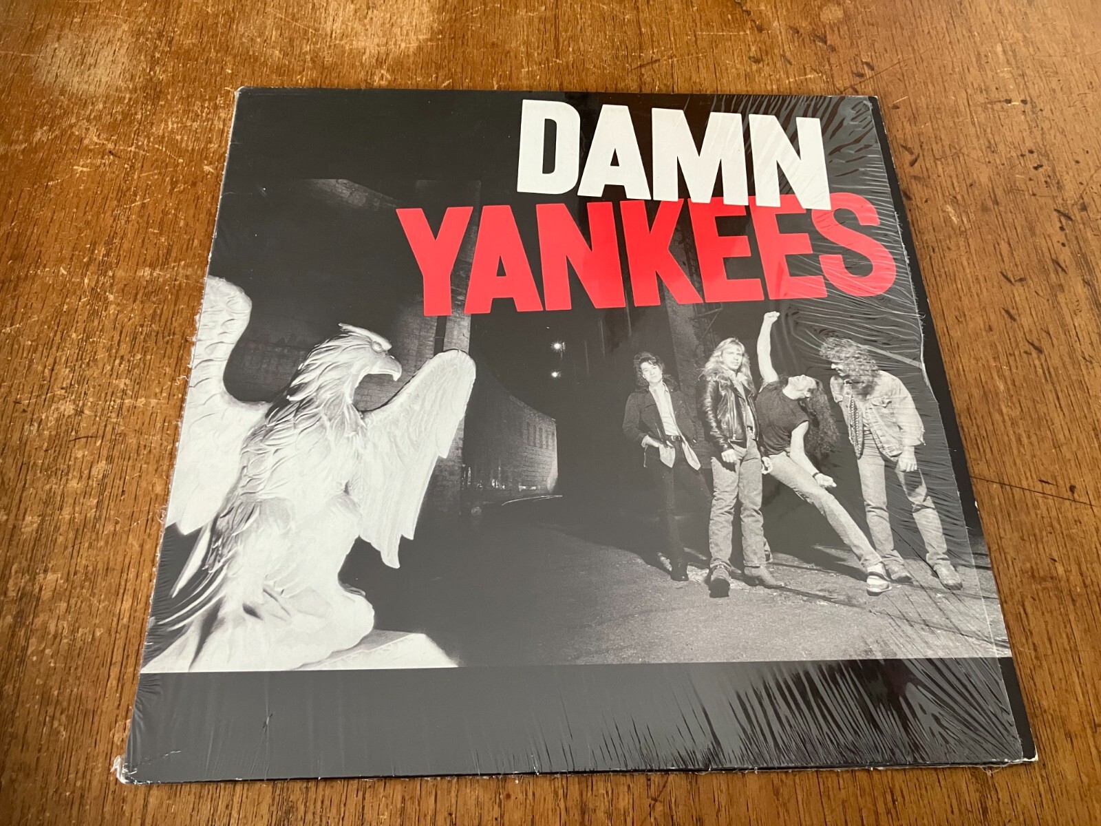 DAMN YANKEES Damn Yankees LP Vinyl 1990 German 1st Press w/Shrink Tommy ...