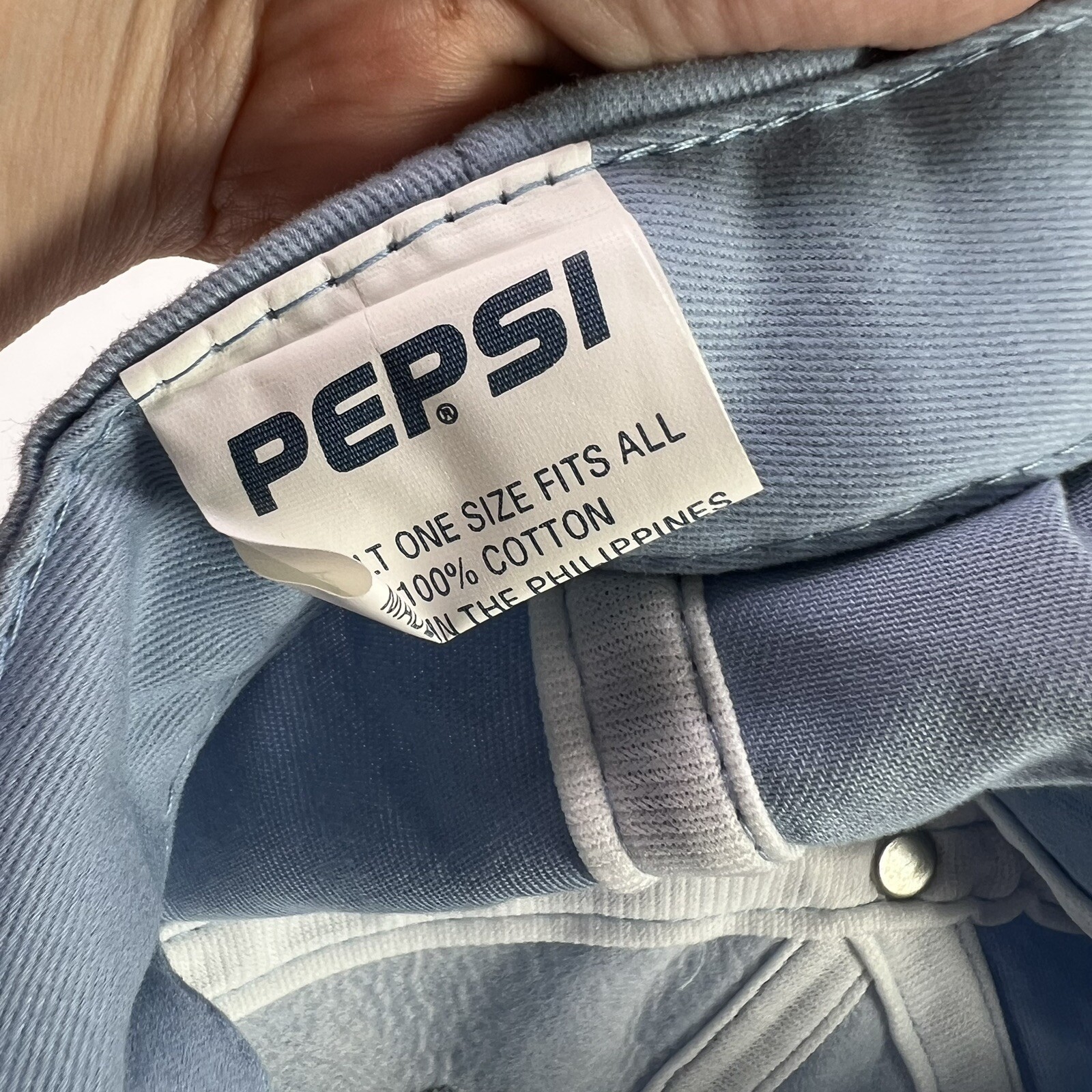 Pepsi Hat Adjustable Strap Baseball Cap Logo Pepsi Points 90’s Vintage ...