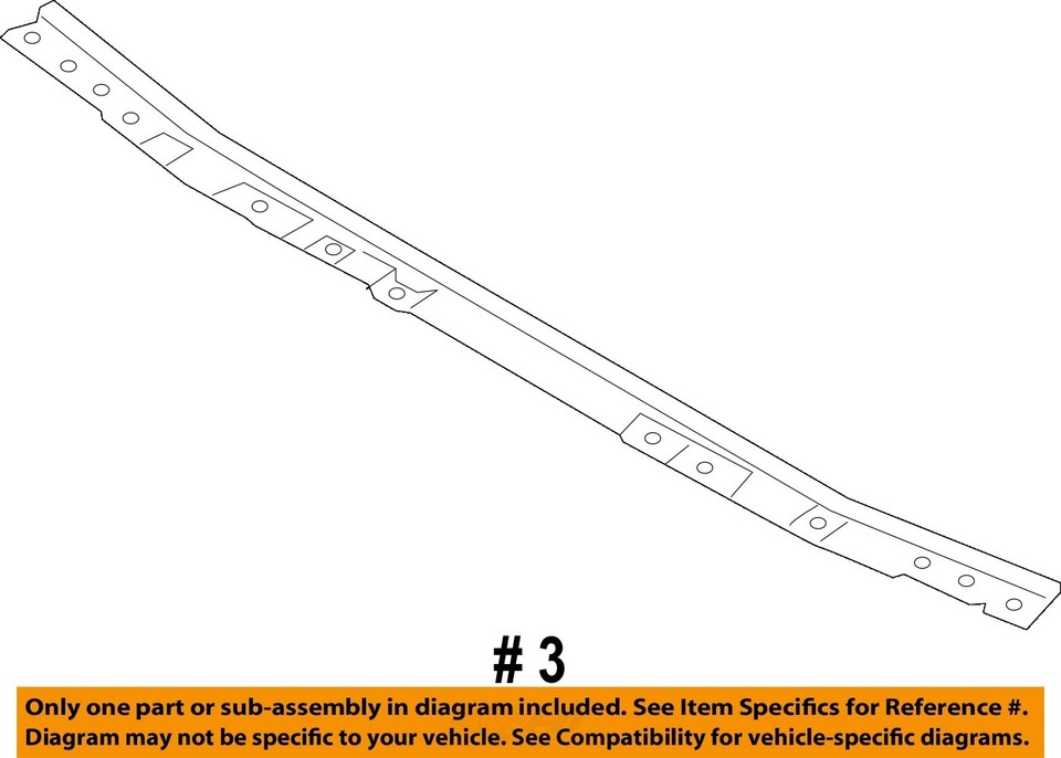 BMW OEM 16-18 740i RADIATOR SUPPORT-Upper Reinforcement 51647357205 | eBay