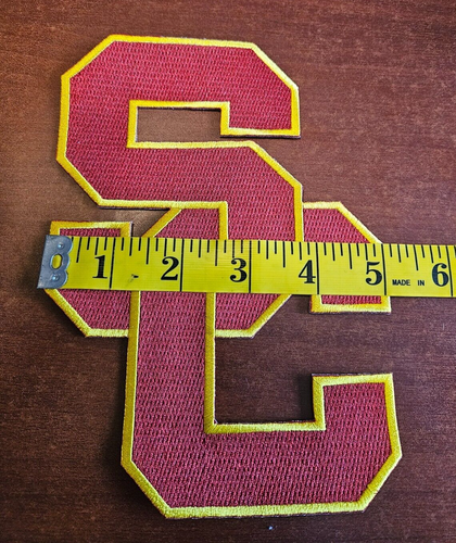 USC Trojans 7X5” Iron On Embroidered Patch FREE Shipping!! | eBay