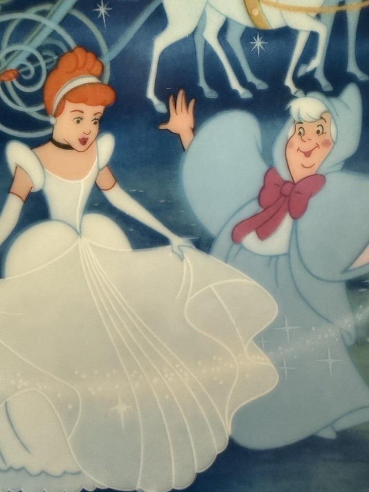 Knowles Disney Princess Cinderella Bibbidi-Bobbidi-Boo Collector Plate ...