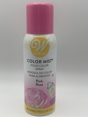 Wilton Color Mist Food Coloring Spray Pink New Sealed | eBay