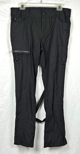 Lip Service Teacher Hit Me With A Ruler Strappy Punk Pants 33 (35x33 ...