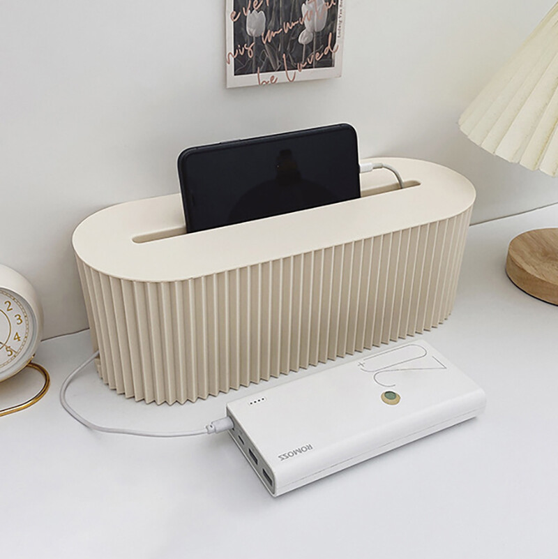 Plug Board Storage Box Cable Wire Organizer Case Socket Data Line Plug ...