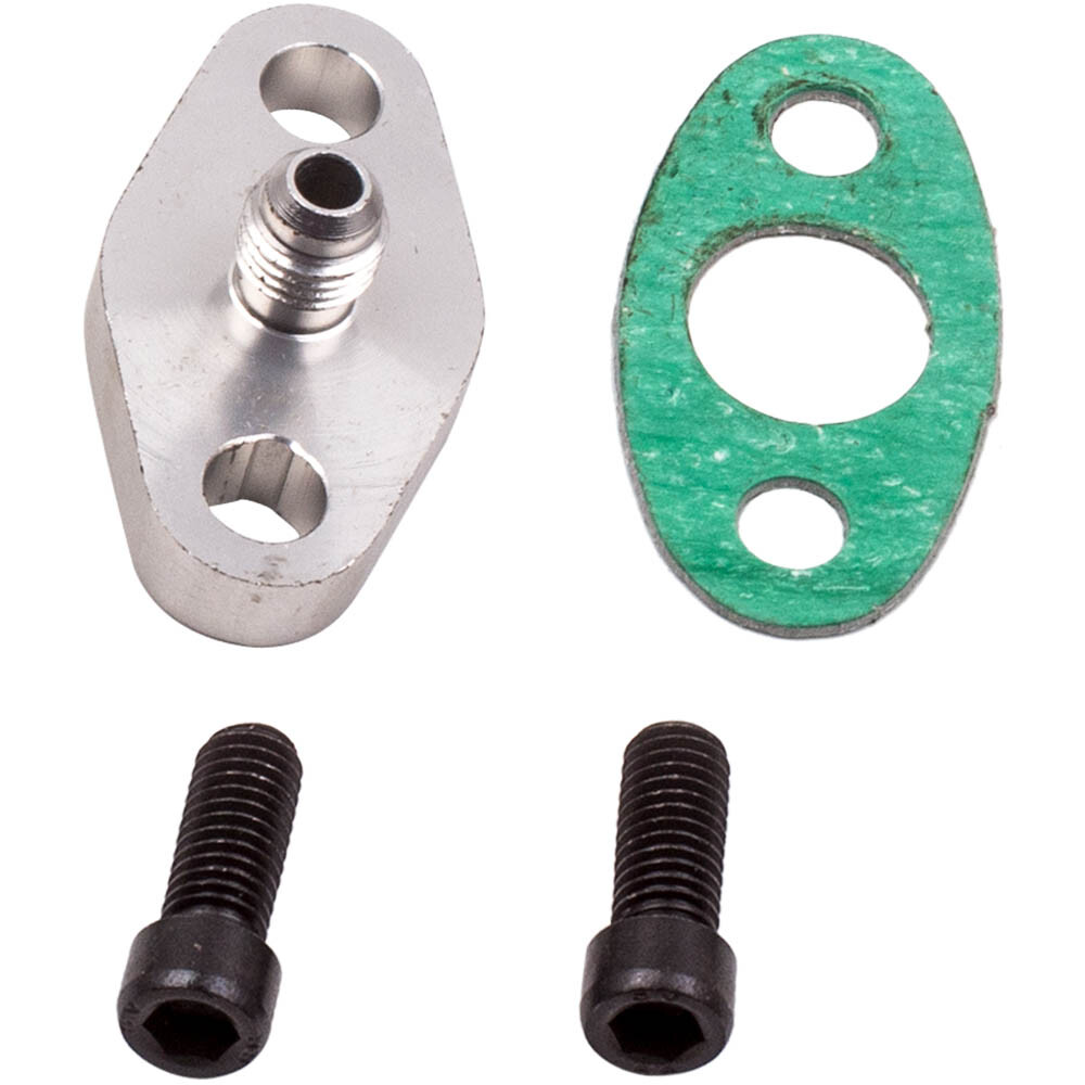 Turbo Oil Feed Line Kit T3 T4 T60 T61 T70 1/8 PNT 90 Degree 41" | eBay