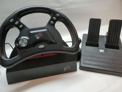 Rare Mad Catz True Analog Racing Wheel 15 Pin Gameport Connection | eBay