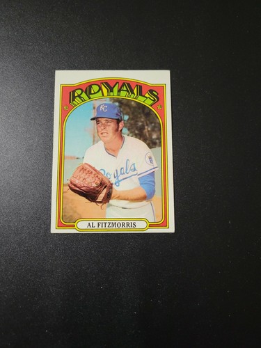 1972 Topps Al Fitzmorris Kansas City Royals #349 | eBay
