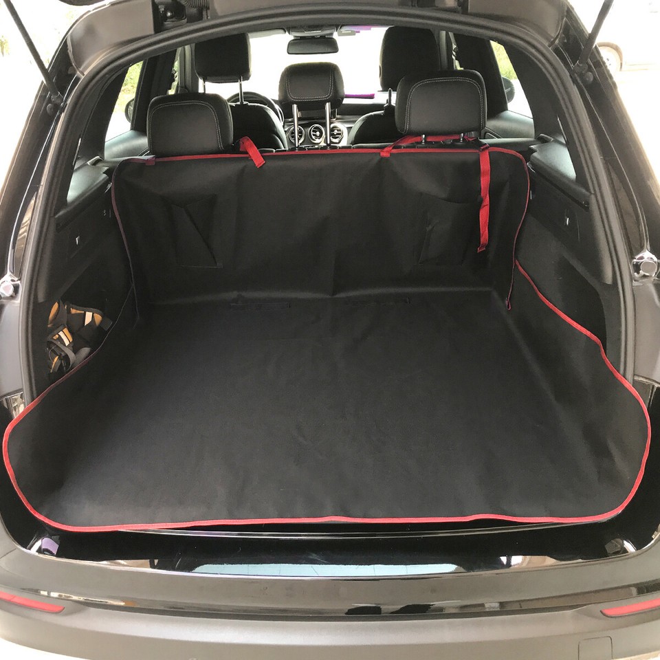 Car Boot Trunk Liner Heavy Duty Rear Seat Protector Pet Hammock Black ...