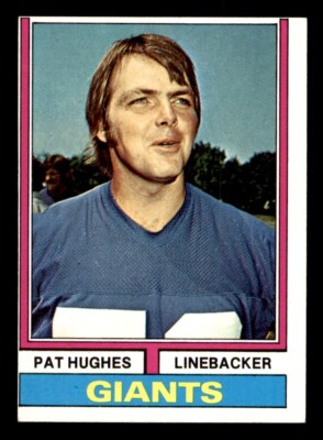 1974 Topps Football #74 Pat Hughes VG/EX | eBay